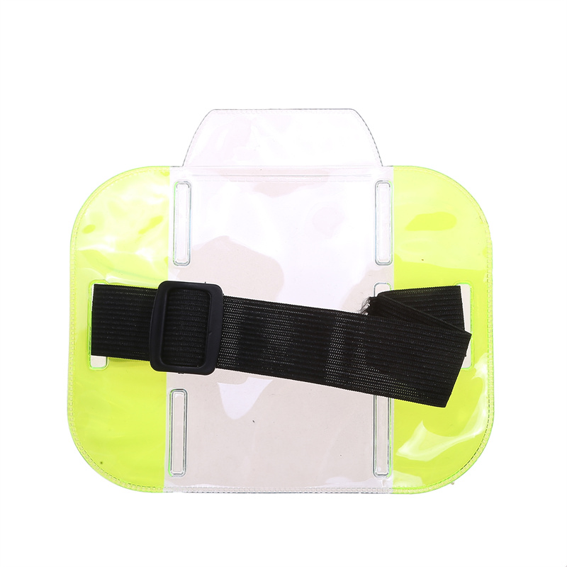 PVC Plastic Card Holder Polyester Reflective Wrist... – Grandado