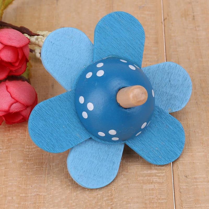Kid Classic Toys Flower Rotating Wooden Spinning W... – Grandado
