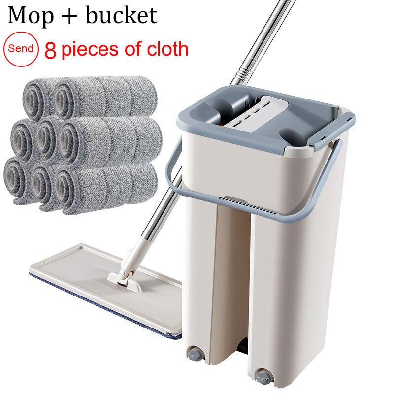 Håndvask gratis moppe hurtig rengøring mikrofiber ... – Vicedeal