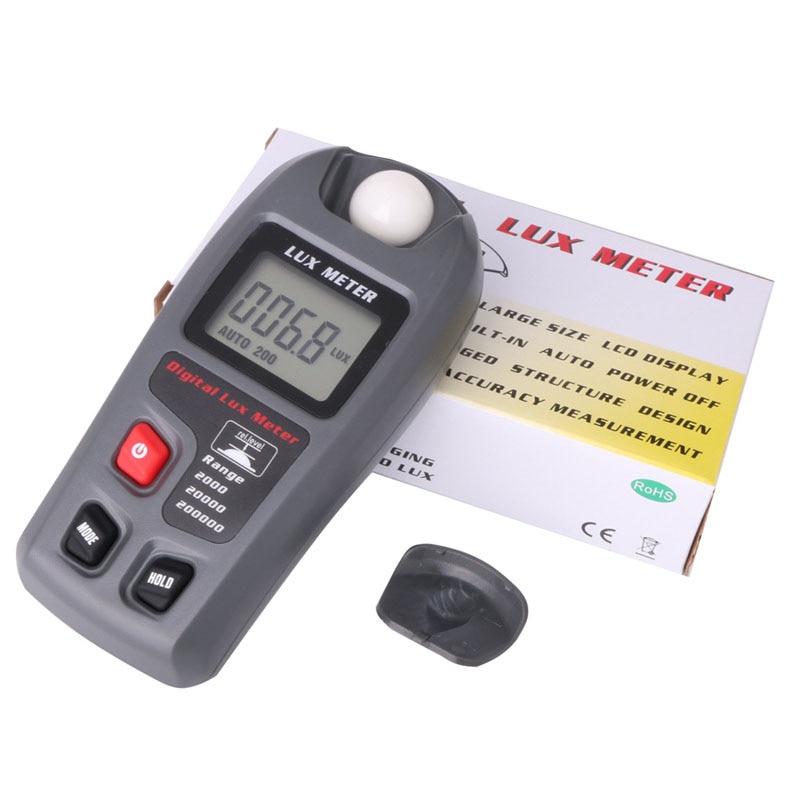 MT30 0.1~200,000 Lux Electronic Photometer LCD Dig... – Grandado