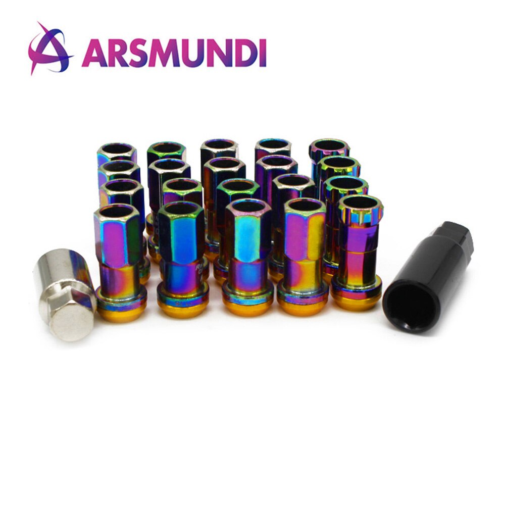 JDM Racing R40 Wheel Lug Nuts Composite Steel Anti... – Grandado