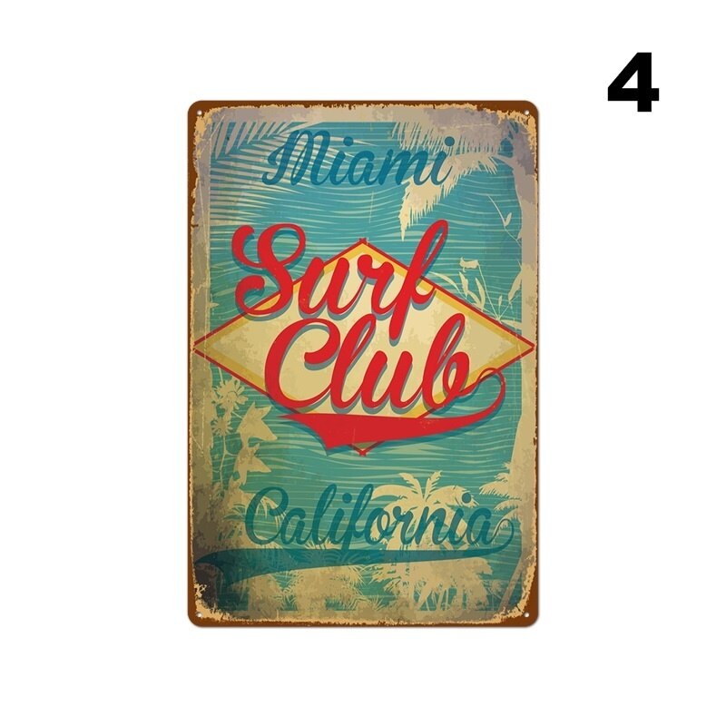 Vintage and Retro Tin Signs Metal Posters Wall Sig... – Grandado