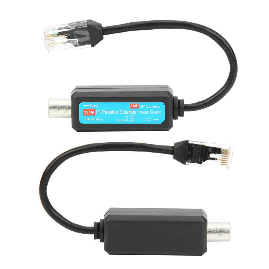 Pair IP Passive Extender Over Coax Coaxial Network... – Vicedeal