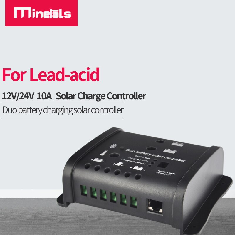 12V/24V 10A Duo battery charging solar controller ... – Vicedeal