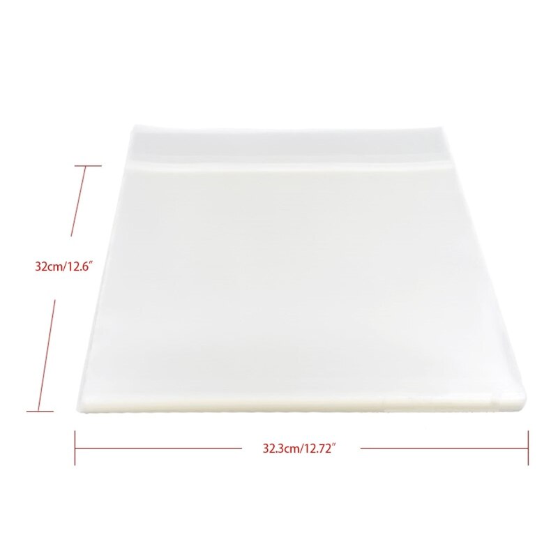 50pcs OPP Plastic Resealable Outer Sleeves for 12i... – Grandado