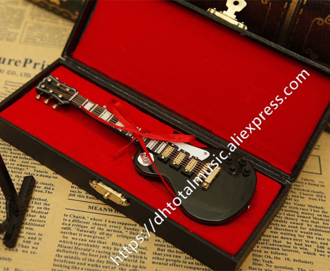 Mini guitar miniature model elektrisk guitar model... – Grandado