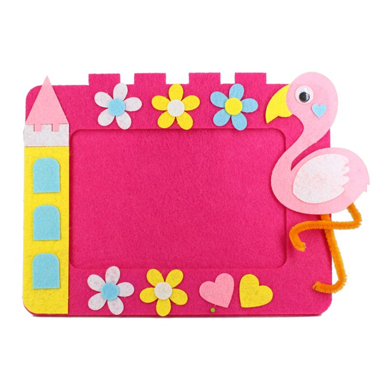 Non-woven DIY Cartoon Photo Frame Children Hand-ma... – Grandado