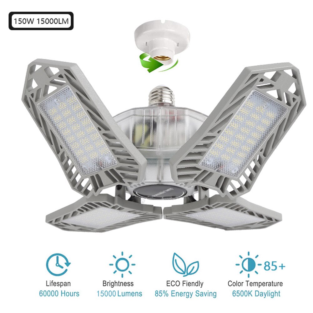 LED Garage Light Deformable Adjustable Garage Lamp... – Vicedeal