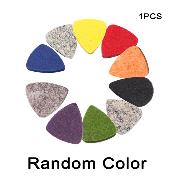 HISPETECH 1Pcs Electric Guitar Wool Pick Musical I... – Grandado