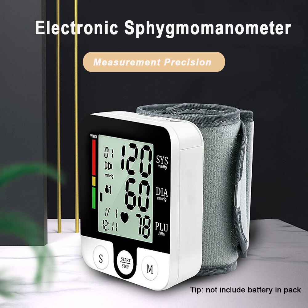 Smart Voice Blood Presure Monitor Cuff Wrist Sphyg... – Vicedeal