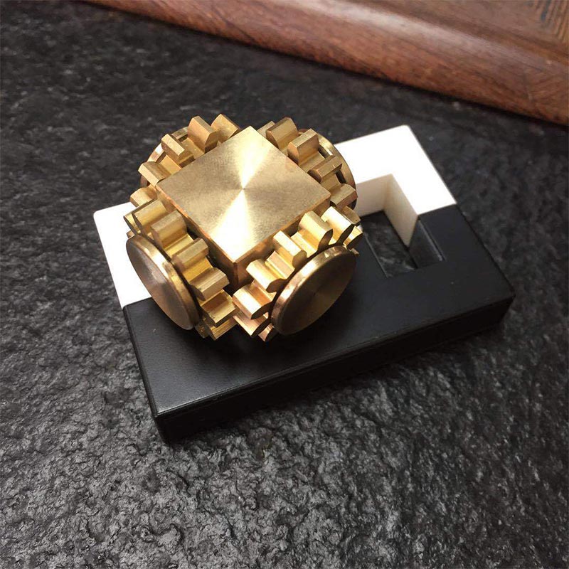Adult Decompression Toy Gyro Gear Linkage Cube Pur... – Grandado