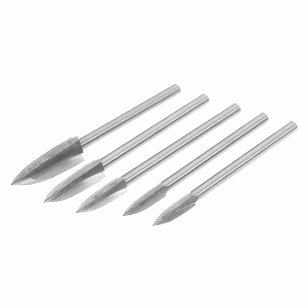 5PCS/Set Wood Carving And Engraving Drill Bit Mill... – Vicedeal