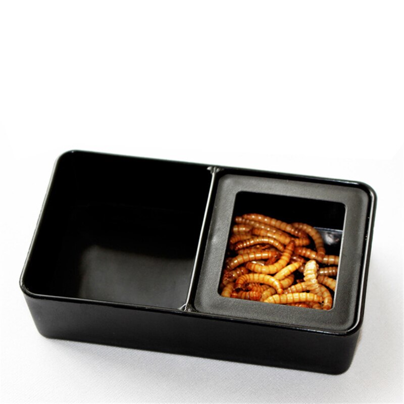 2 Grid Pet Portable Reptile Plastic Feed Box Food ... – Grandado