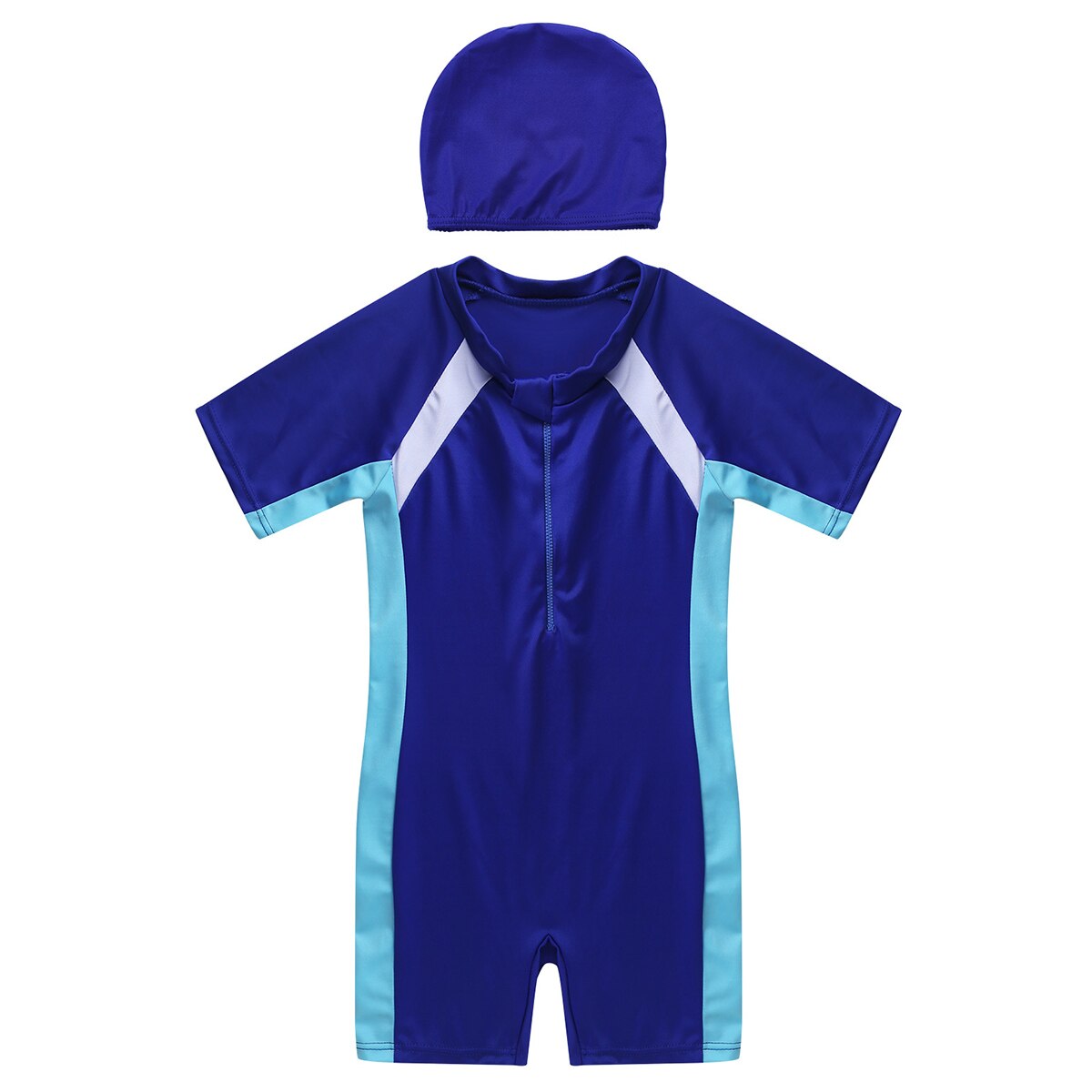 Kids Rash Guard Swimwear Boys Girls One-piece Shor... – Vicedeal