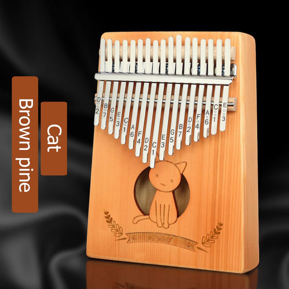 17-key Kalimba thumb piano finger piano beginner m... – Grandado