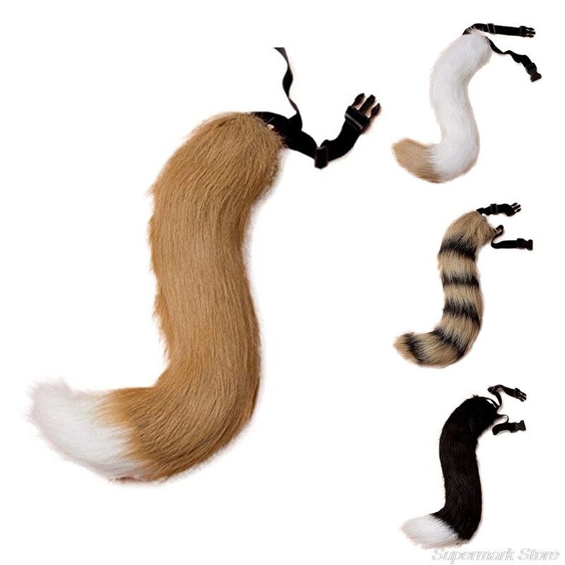 Faux Fur Animal Bendable Tail for Adult Teen Adjus... – Grandado