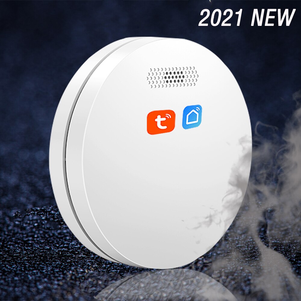 Tuya WiFi Smart Smoke Detector Sensor Ultra Thin F... – Grandado