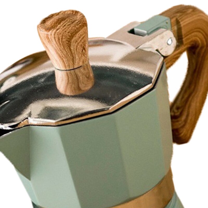 Coffee Maker Pot Aluminum Moka Espresso Percolator... – Grandado