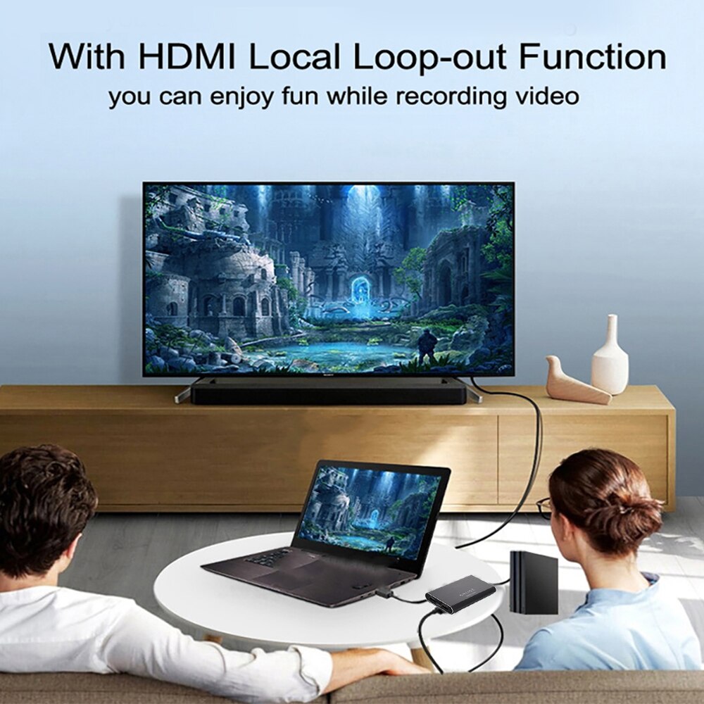 4K HDMI Game Video Capture Card USB3.0 1080P Grabb... – Grandado