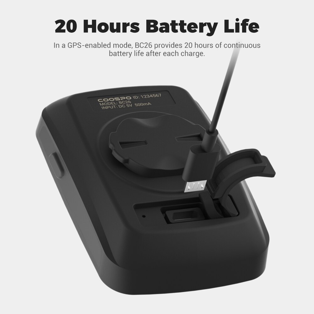 CooSpo BC26 Wireless Bike Computer GPS Speedometer... – Grandado