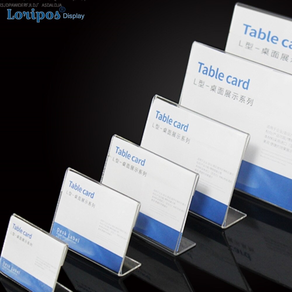 Restaurant Service Sign Holder Menu Price Label Fr... – Vicedeal