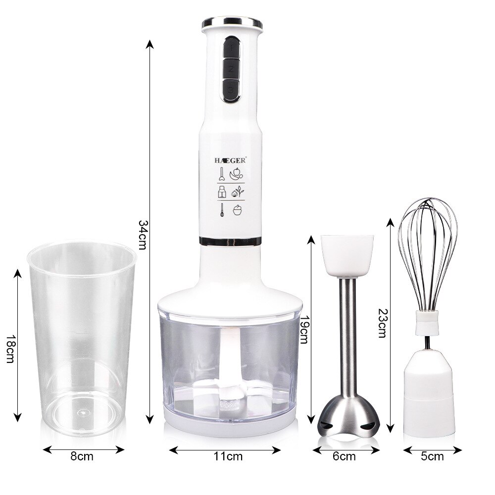 Xiaomi 4 In 1 Electric Immersion Hand Stick Blende... – Vicedeal