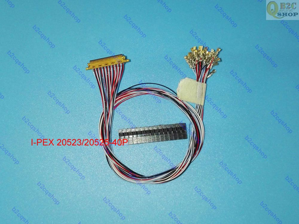 I-PEX 20523/20525-40P 0.4mm pitch 40 pin LCD LVDS ... – Grandado