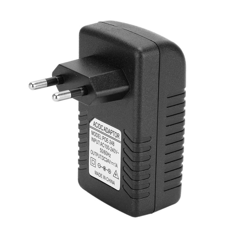 DC 24V/48V Wall Plug Power Adapter POE Ethernet In... – Grandado