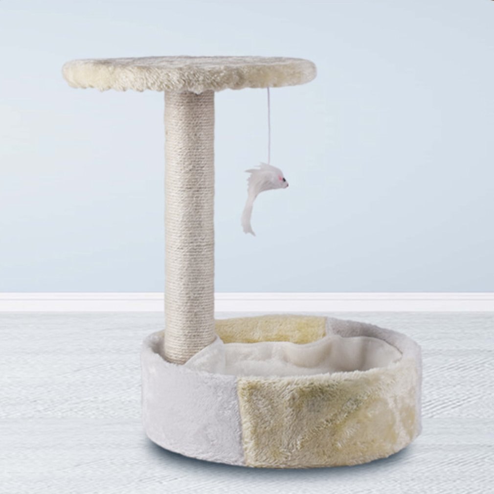 Cat climbing frame small cat nest cat tree integra... – Vicedeal