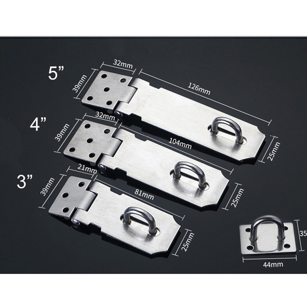 Anti Theft Hasp Staple Shed Latch Stainless Steel ... – Grandado