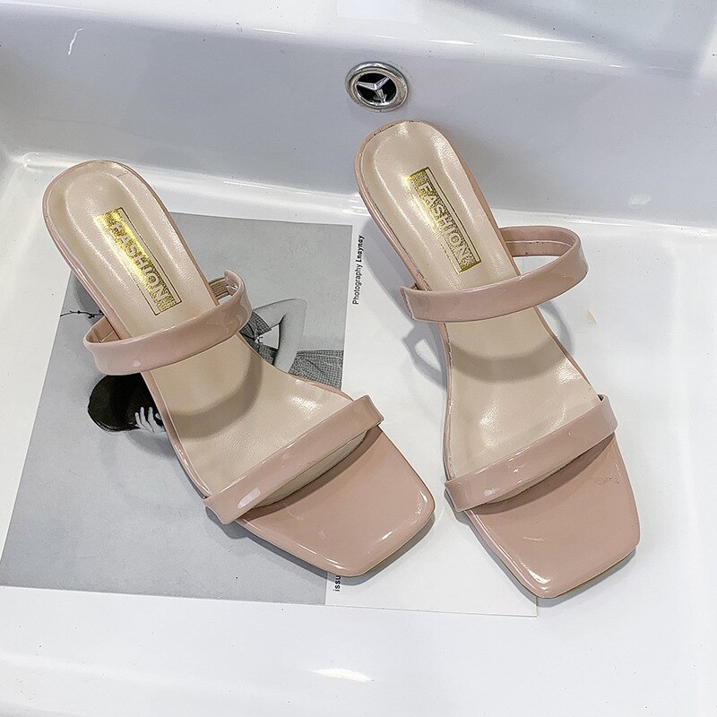 Summer Versatile Simple Small Square Head Fine Hee... – Vicedeal