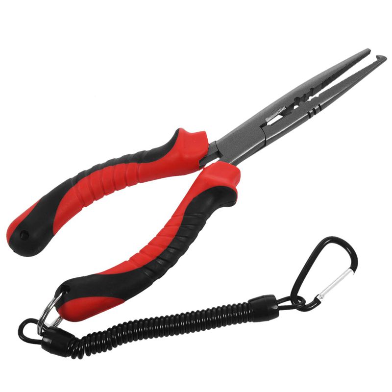 Fishing Pliers Long Nose With Floating Fish Grippe... – Vicedeal