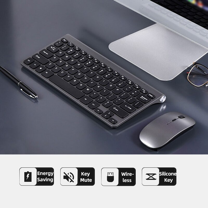 Englisch brief 2,4G Wireless tastatur maus combo m... – Vicedeal