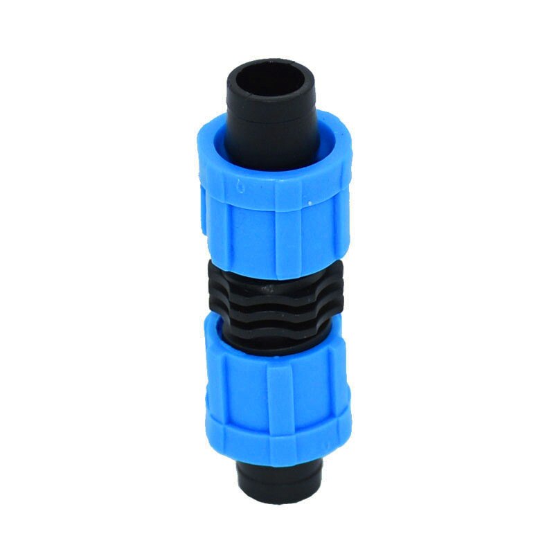 16mm drip tape connector lock nut hose repair 2-wa... – Vicedeal