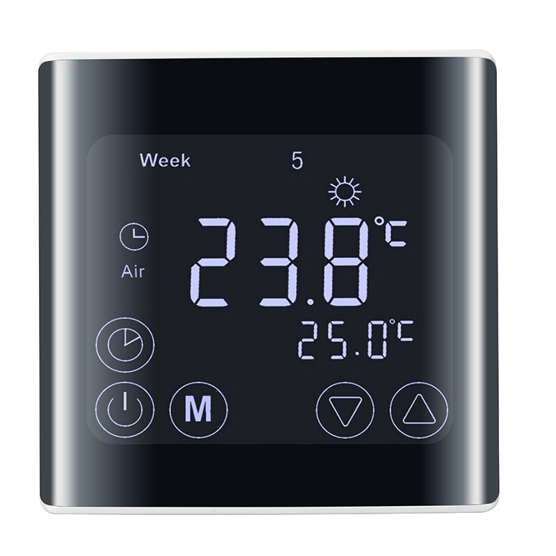 LCD Digital Boiler Heating Thermostat Touchscreen ... – Grandado