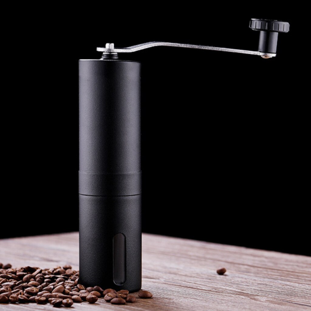Aluminum Manual Coffee grinder Stainless steel Bur... – Vicedeal
