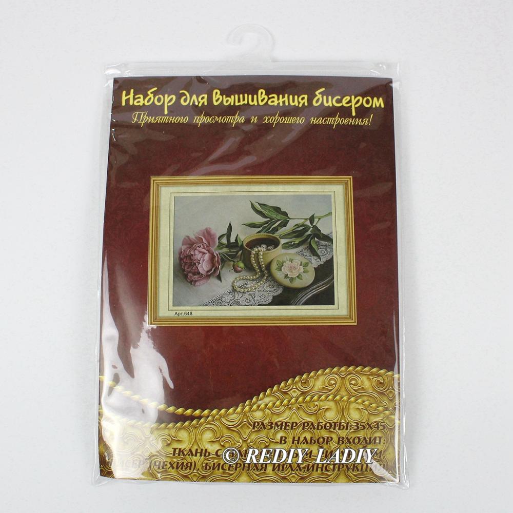 DIY Beaded Embroidery Kits Peony Pearl Needlework ... – Grandado