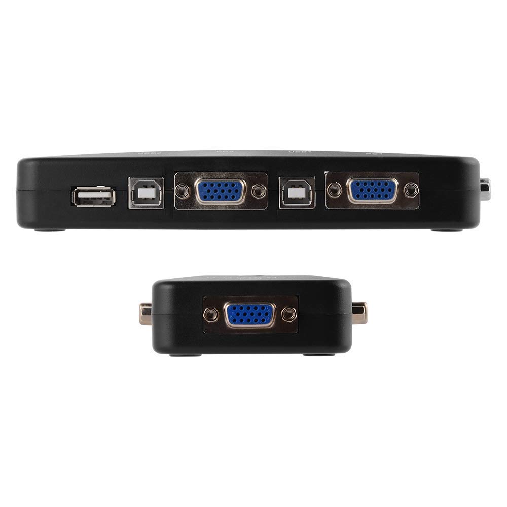 Usb Kvm Vga Switcher 4 Poorten Usb 2.0 Kvm Switch ... – Vicedeal