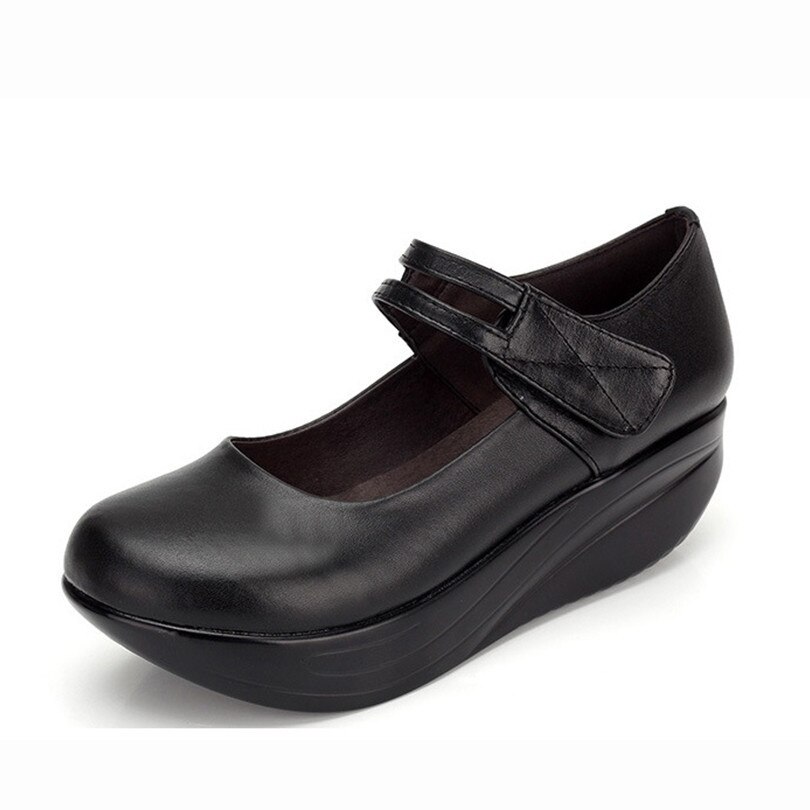Lin king kvinder elevator sko casual wedge sko ank... – Grandado