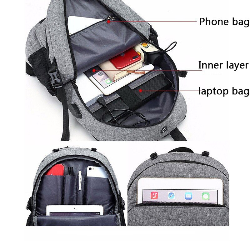 Men's Sports Gym Bags Basketball Backpack School B... – Grandado