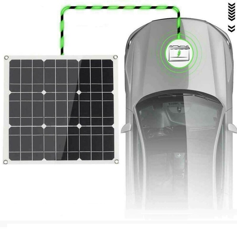 80W Zonnepaneel Kit Draagbare Dual-Usb Auto Batter... – Grandado 80W Zonnepaneel Kit Draagbare Dual-Usb Auto Batter... – Grandado