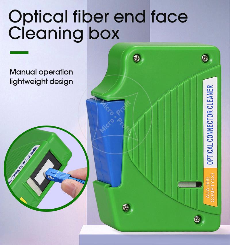 Fiber End Face Cleaning Box Pigtail Cleaner Casset... – Grandado