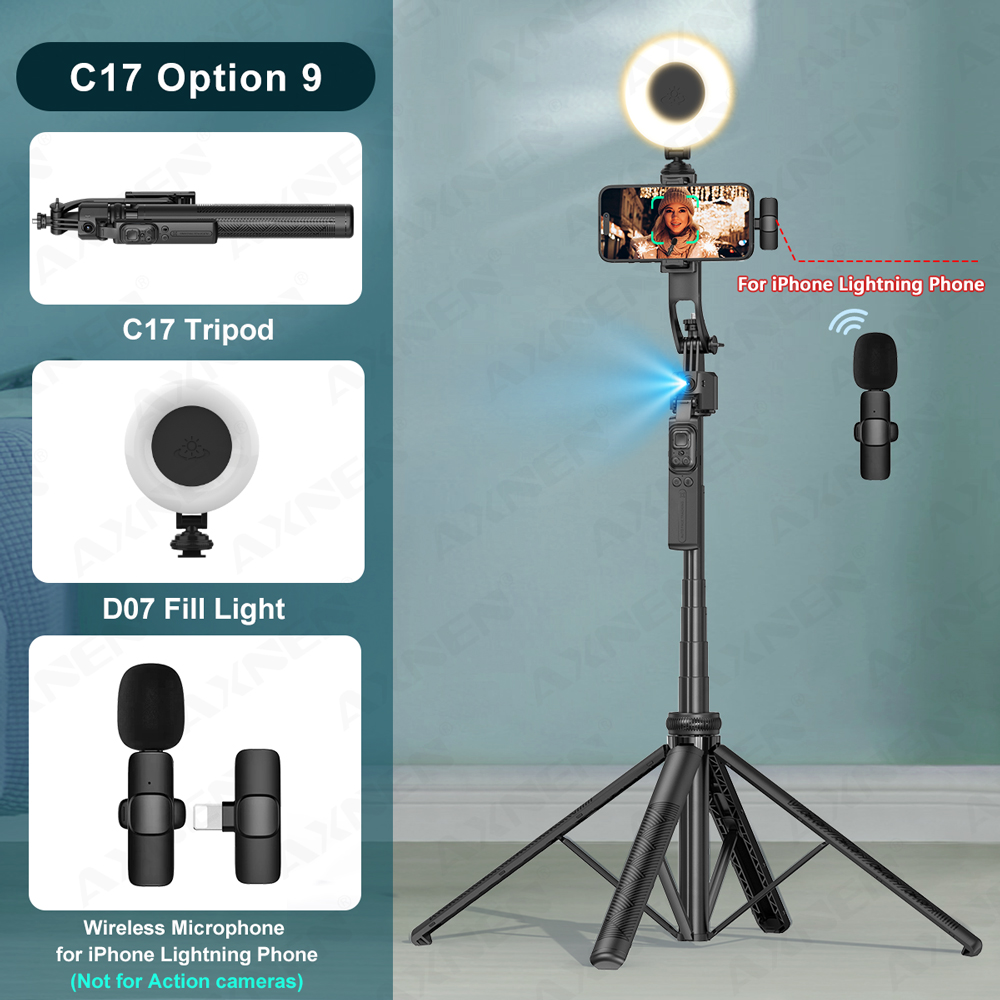 C17 Tripod for Mobile Phone Camera Stand with Wire... – Vicedeal