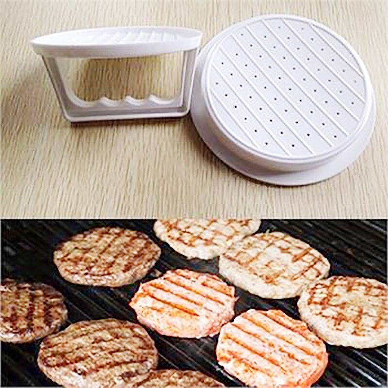 1pc Plastic Burger Press Hamburger Meat Beef Patty... – Grandado