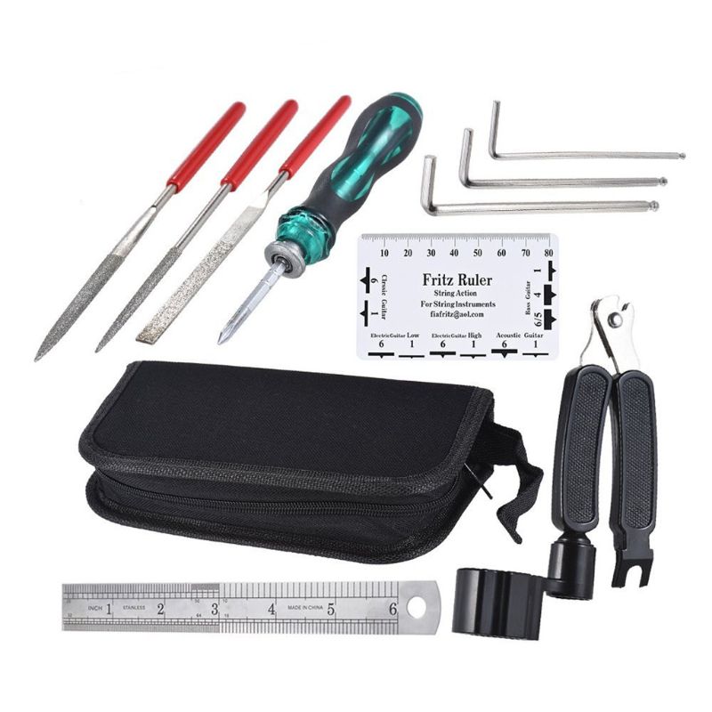 11PCS Guitar Tools Kit Musician's Repair Maintenan... – Grandado