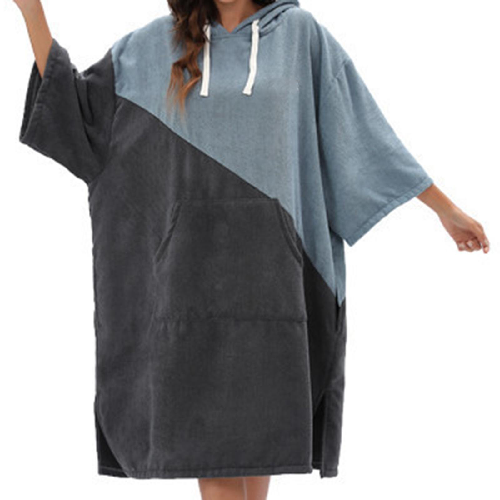 Lightweight Beach Surf Poncho Women Men Quick Dry ... – Grandado