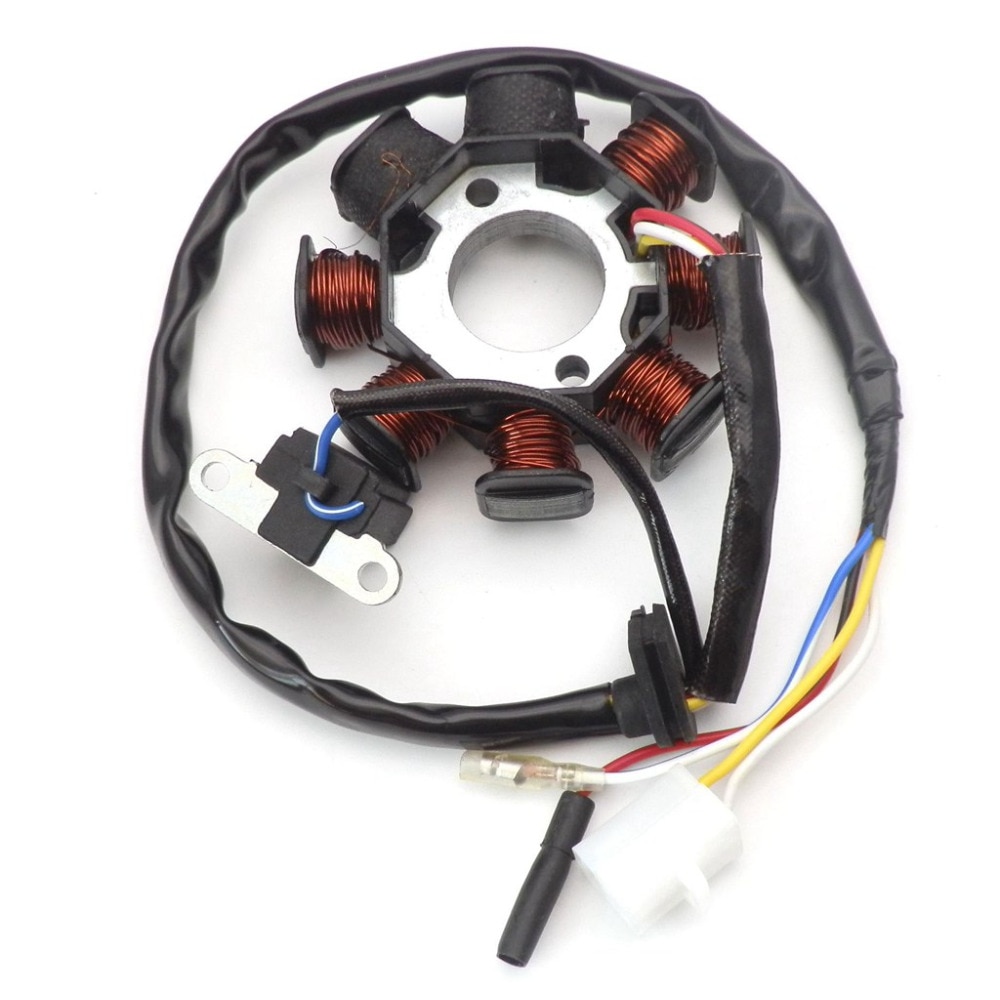Cdi Kymco Ignition Coil Magneto Stator 8 Coil Pick... – Vicedeal