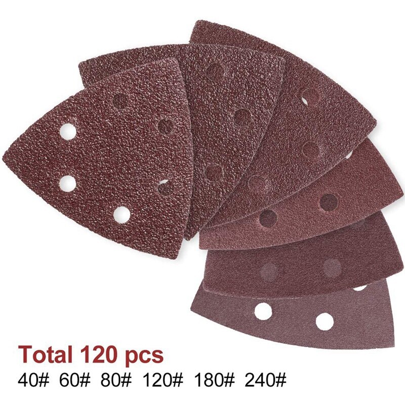 Sandpaper Detail Sander Paper Triangular Adhesive ... – Grandado