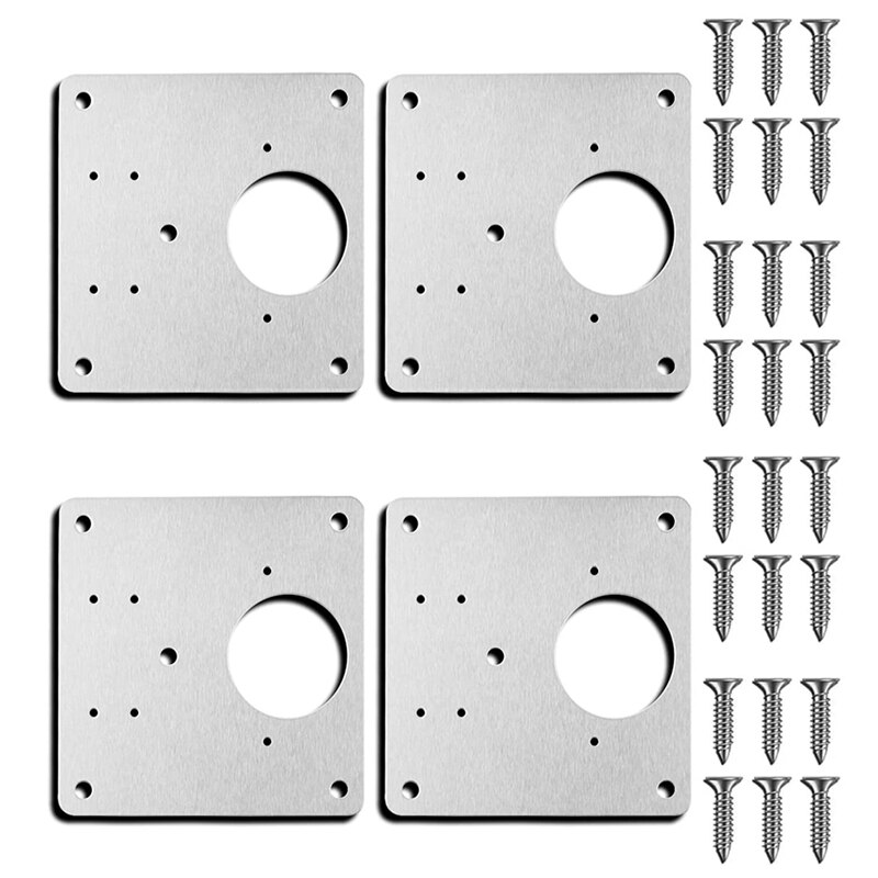 Cabinet Hinge Repair Plate - Hinge Side Plate Repa... – Grandado