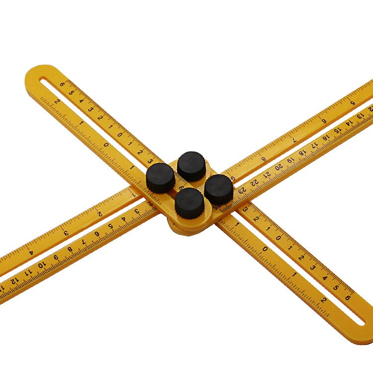 Real Four-fold Ruler Practical Plastic Metric Scal... – Grandado